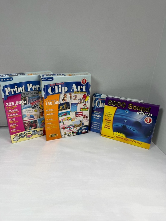 Party Supplies | Computer Clip Art And Sound Effects Lot | Poshmark